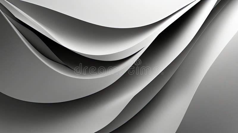 Abstract Gray Waves Background. Modern Design Concept Stock Image ...