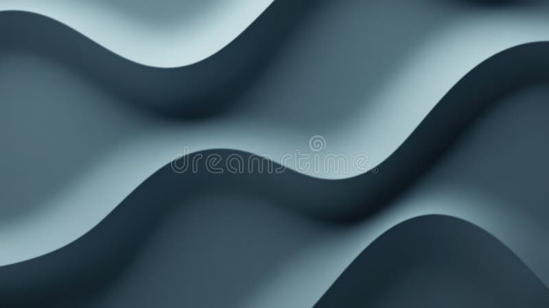 Abstract Gray Waves Background with Smooth Curves and Modern Design ...