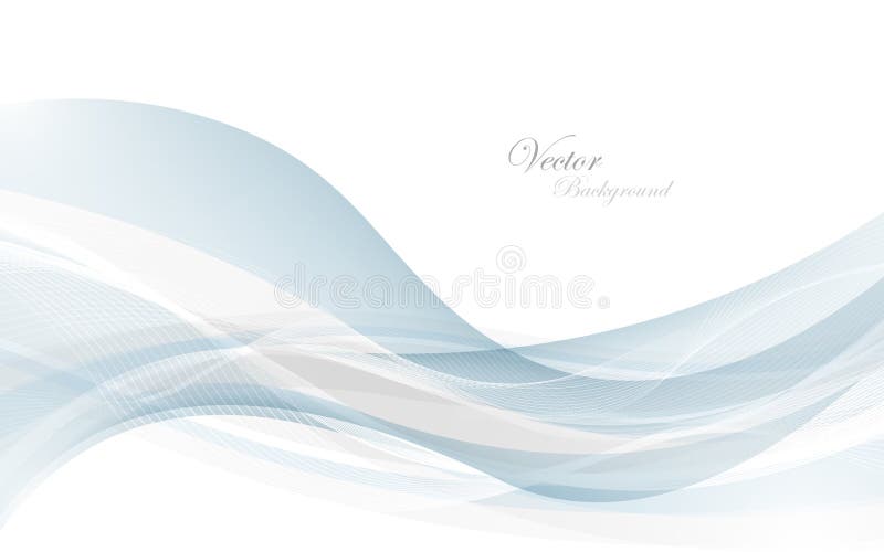 Abstract Gray Waves - Data Stream Concept. Vector Stock Vector ...