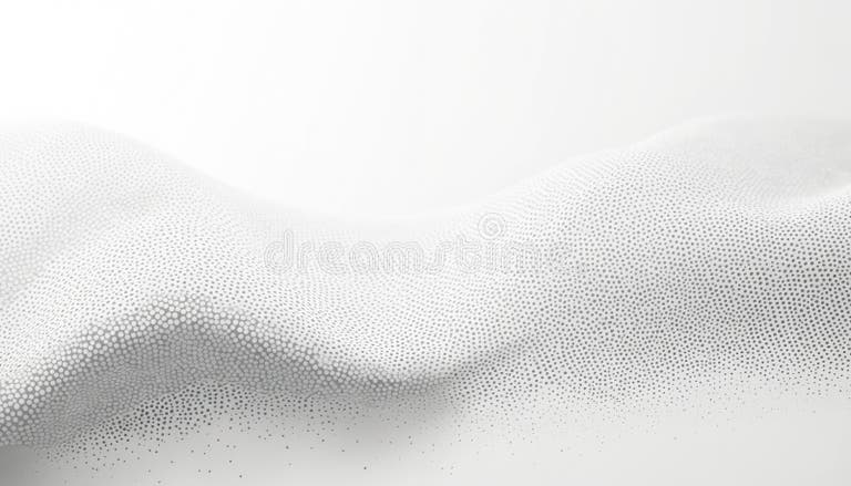 Abstract Gray Wavy Surface Background Dotted Pattern. Halftone Dotted ...
