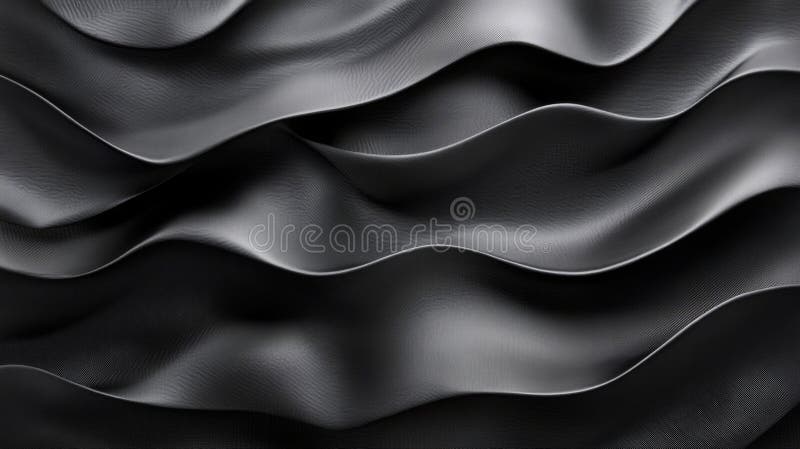 Abstract Gray Wavy Texture Background Stock Illustration - Illustration ...
