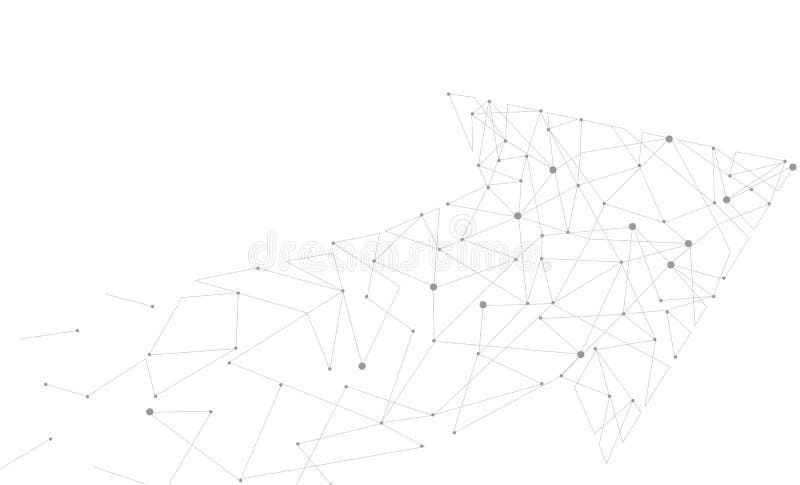 Abstract Gray White Background. Arrow Pointer Motion Up Neutral ...