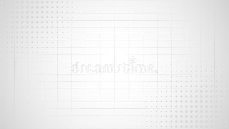 Abstract Gray White Background. Gray Grid on Gradient Backdrop ...