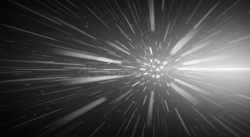 Abstract Gray and White Light Speed Motion Background Stock Photo ...