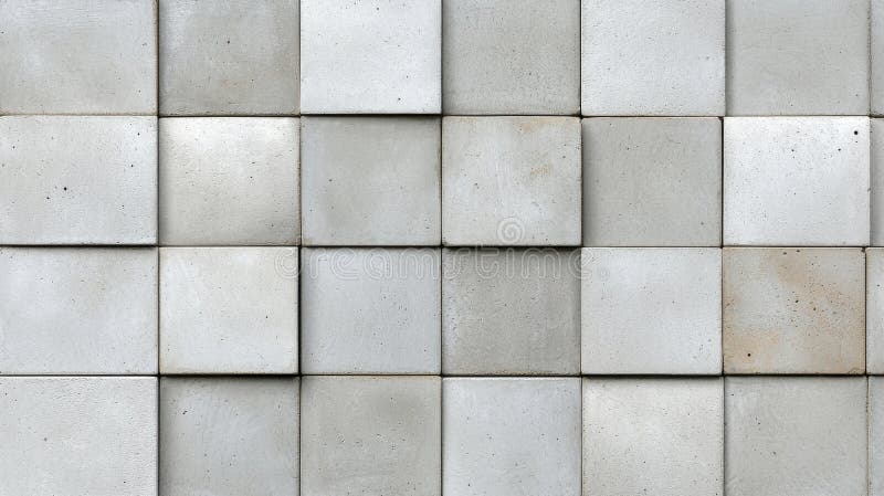 Abstract Gray and White Square Textured Background Geometric Concrete ...