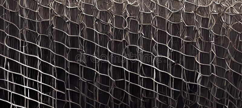 Abstract Gray Wire Wall Texture Background Stock Illustration ...