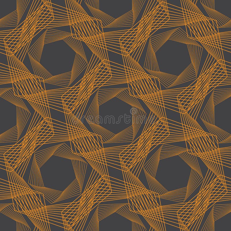 Abstract Gray and Yellow Background with Geometric Pattern. Vector ...
