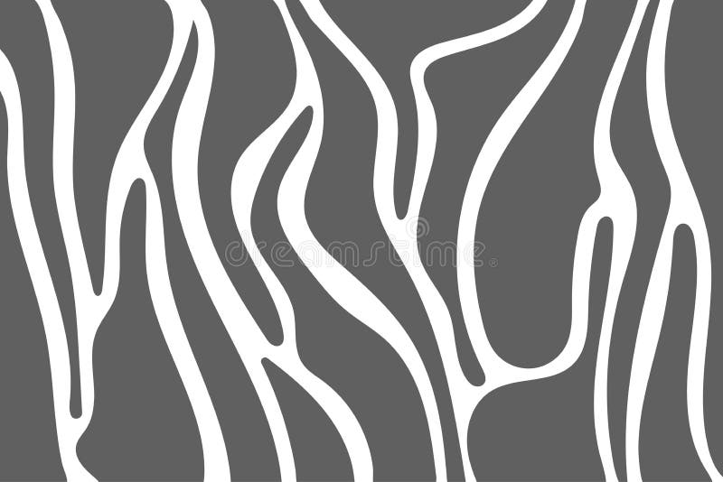 Abstract Gray Zebra Striped Textured Pattern Background Stock Vector ...