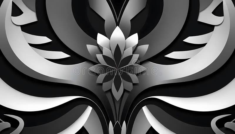 Grayscale Floral Stock Illustrations – 7,110 Grayscale Floral Stock ...