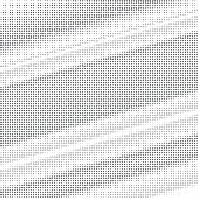 Abstract Grayscale Halftone Background Stock Vector - Illustration of ...