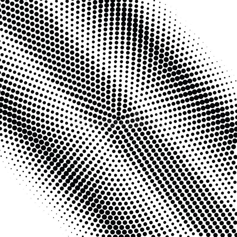 Abstract Grayscale Halftone Background Stock Vector - Illustration of ...