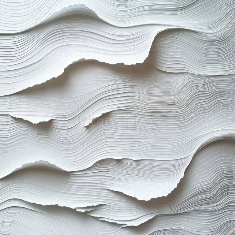 Abstract Grayscale Wave Texture Undulating Lines and Three Dimensional ...