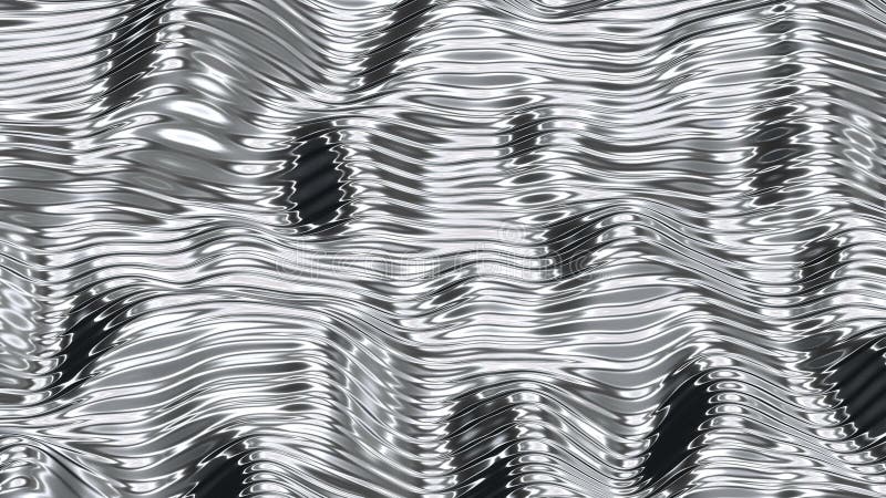 Abstract Grayscale Reflective Surface with Horizontal Lines - Seamless ...