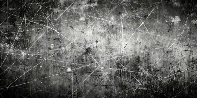 Abstract Grayscale Scratched Surface Line Intersections Stock ...