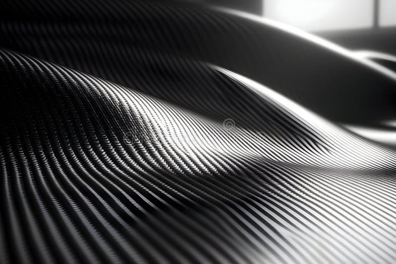 Abstract Grayscale Texture of Wavy Lines and Shadows Stock Photo ...