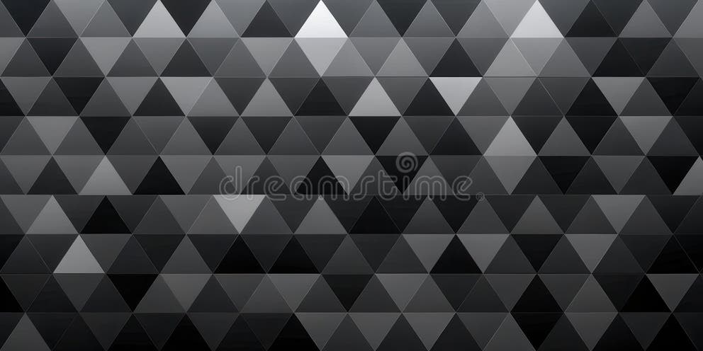 Abstract Grayscale Triangular Pattern Background Texture with Subtle ...