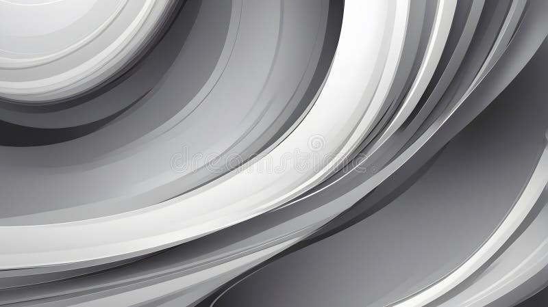 Abstract Grayscale Wave Pattern Stock Illustration - Illustration of ...