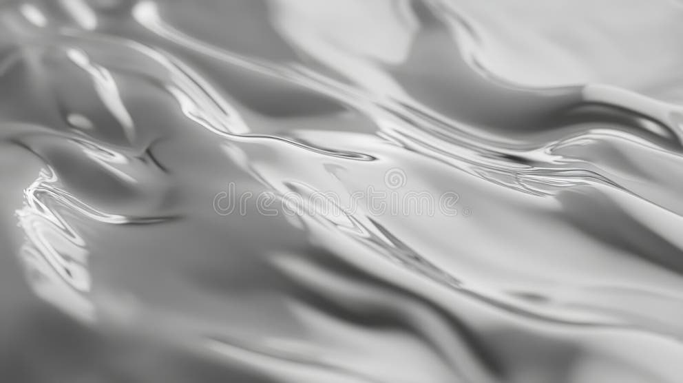Abstract Grayscale Wave Pattern with Smooth Texture and Subtle ...