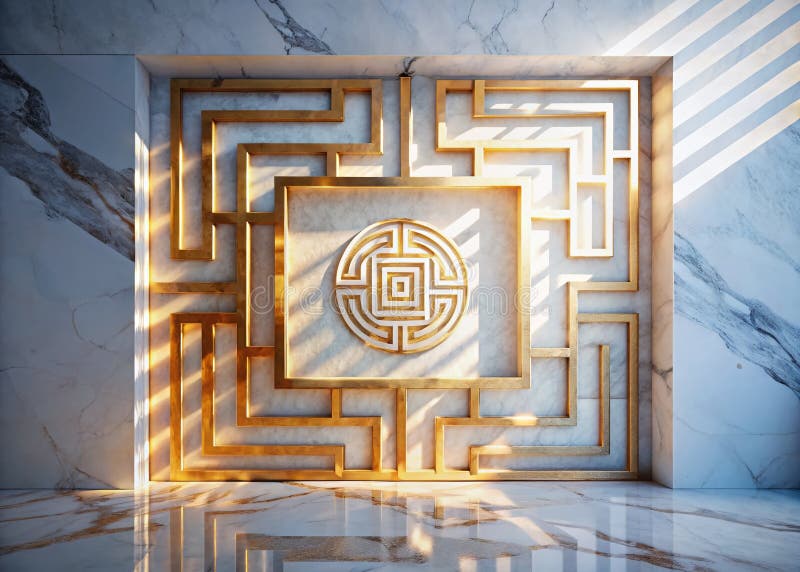 Abstract Greek Design Exploring Ancient Architecture through Modern ...