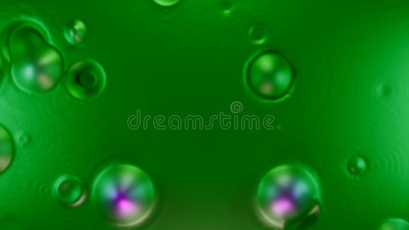 Abstract Green Acid Rain Drops. Design. Colorful Falling Drops of ...