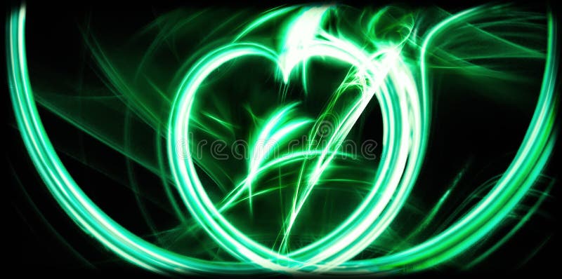 Abstract green apple stock illustration. Illustration of closeup - 54280610