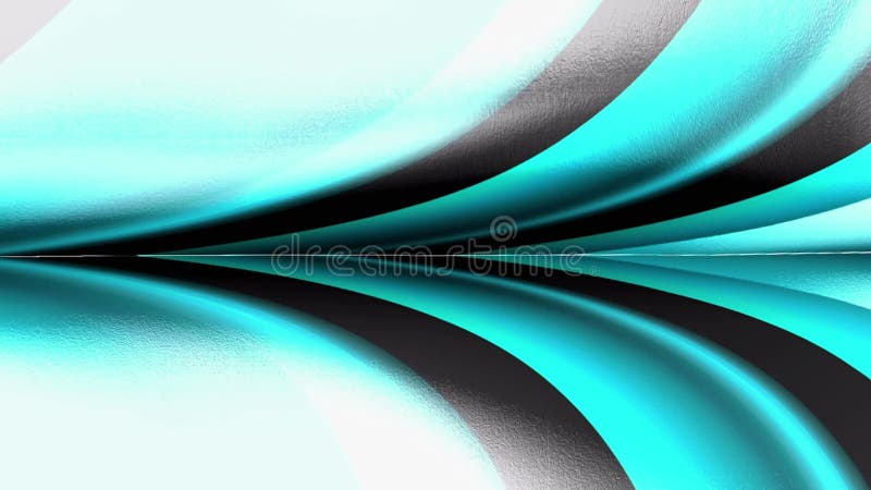 Abstract Green Arrow Wave, Flowing from Side. Modern Loop Able ...