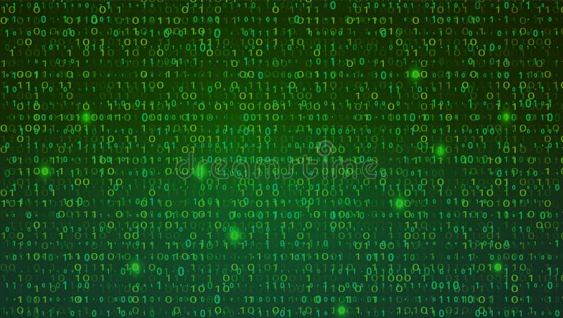 Abstract Green Background with Binary Code Numbers. Data Breach ... Abstract Green Background with Binary Code Numbers. Data Breach ...