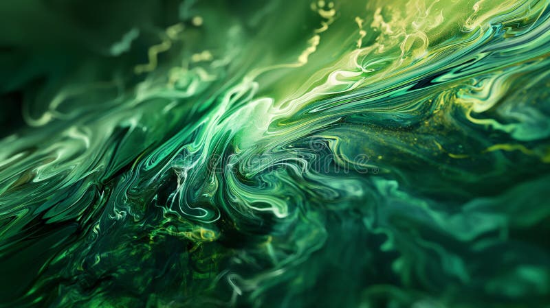 Abstract Green Background Digital Stock Illustration - Illustration of ...