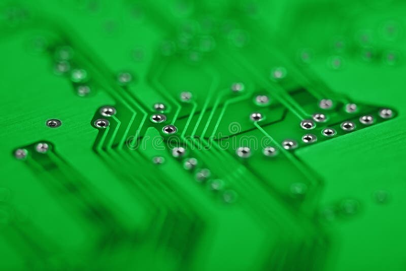 Abstract Green Background - Electronic Components Stock Image - Image ...
