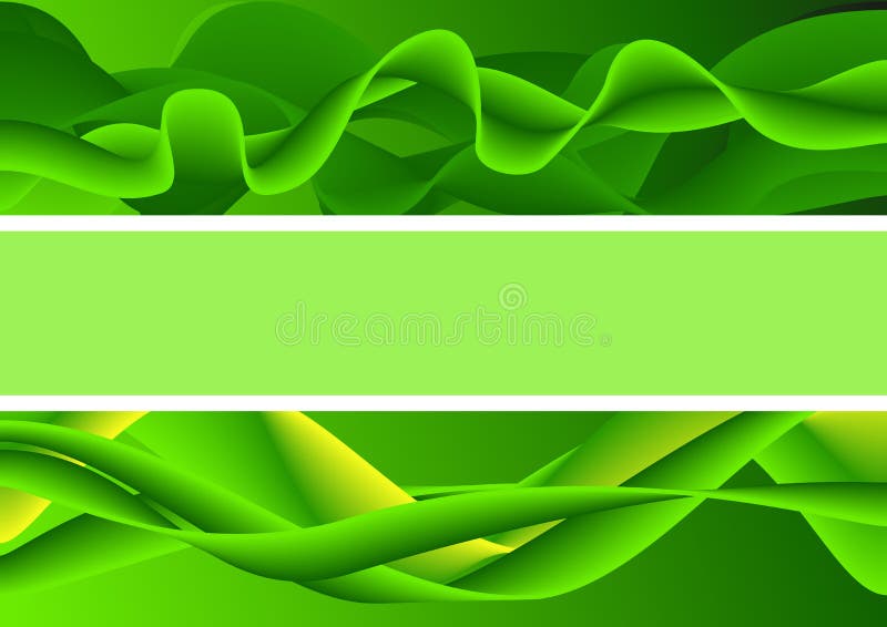 Abstract Green Background End Text Place Stock Vector - Illustration of ...