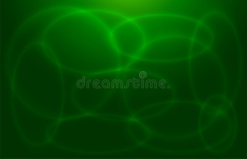 Abstract Green Background with Glow. Reflections of Light Stock Vector ...