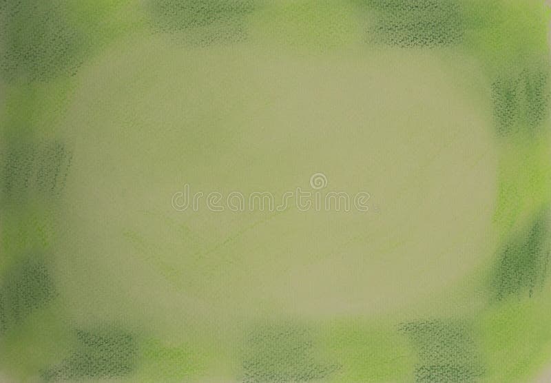 Abstract Green Background, Hand-drawn with Crayons. Gradient Background ...