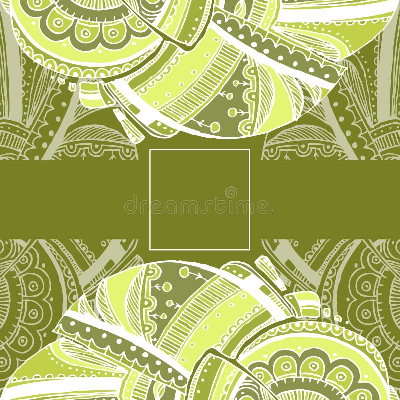 Abstract Green Background for Text Stock Illustration - Illustration of ...