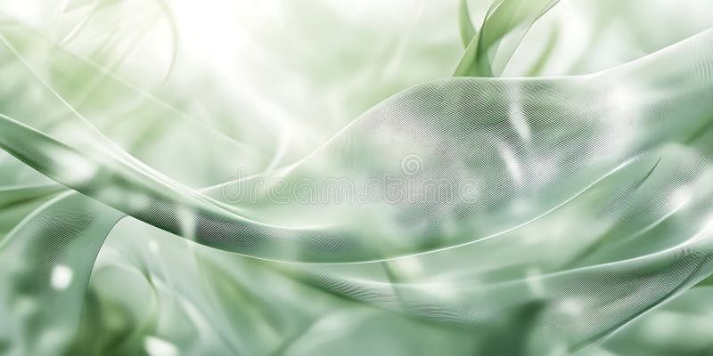 Abstract Green Background Texture Soft Flowing Design Stock ...