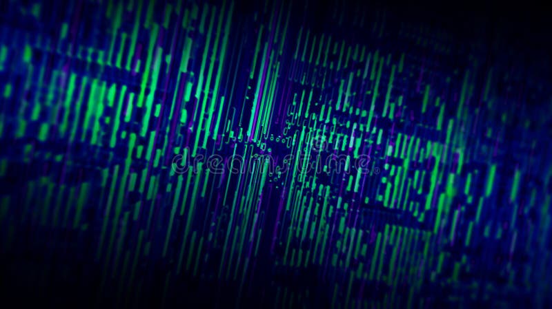 Abstract Green Background for Use in Computers, Information or Data ...