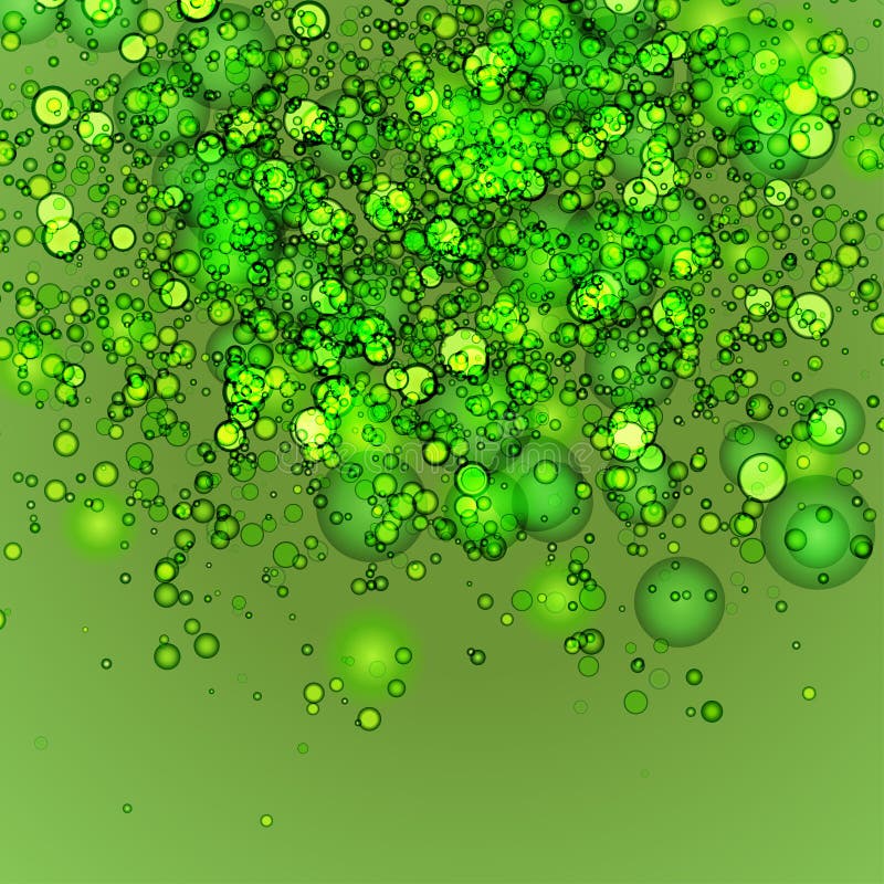Abstract Green Background, Vector Illustration Stock Vector ...