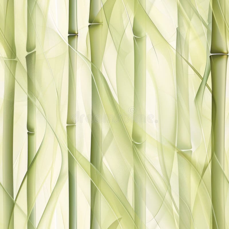 Abstract Green Bamboo Forest Background Design Stock Photo - Image of ...