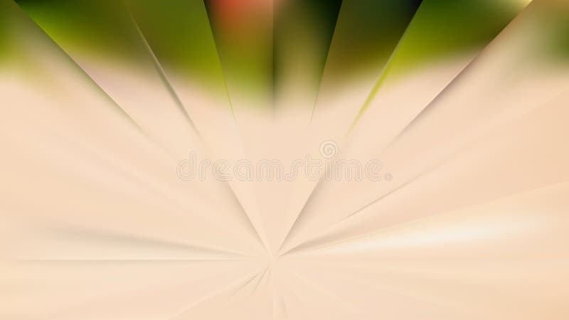 Abstract Green and Beige Rays Background Stock Vector - Illustration of ...
