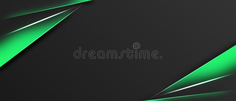 Abstract Green Black Frame Layout Design Tech Innovation Concept ...