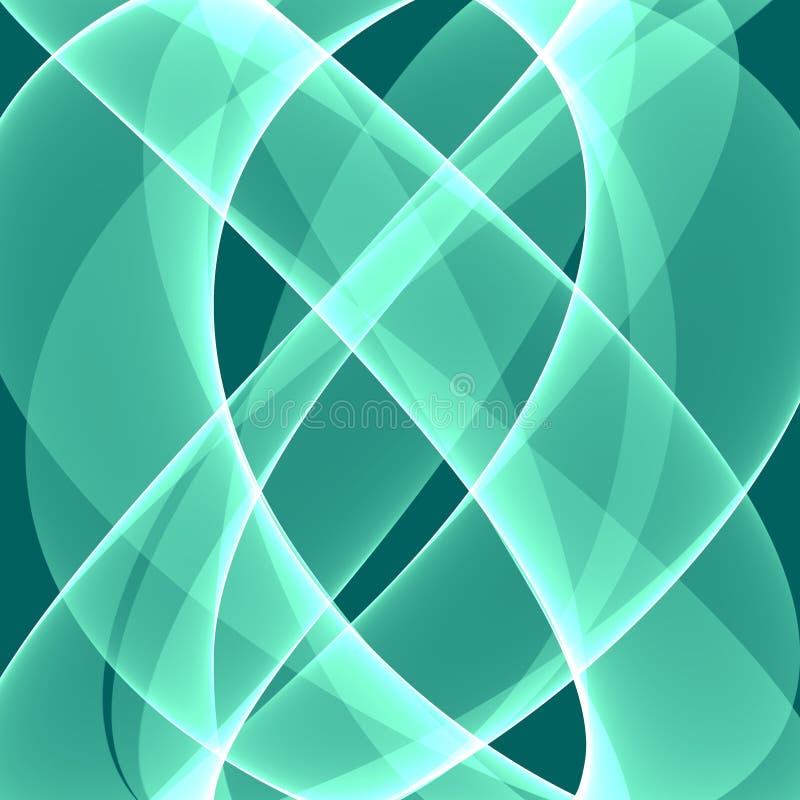Abstract Green-blue Background. Geometric Pattern in Green-blue Colors ...