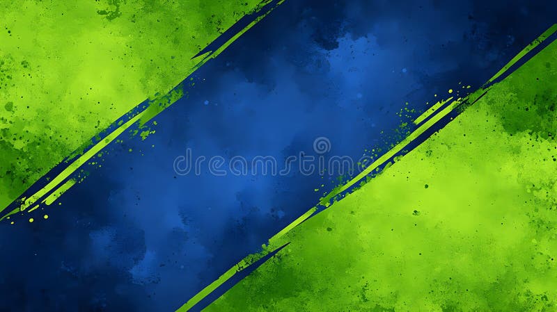 Abstract Green Blue Background Illustration Stock Illustration ...