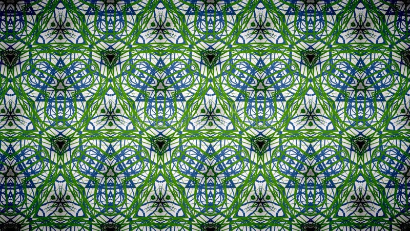 Abstract Green Blue Pattern Wallpaper Stock Photo - Image of abstract ...