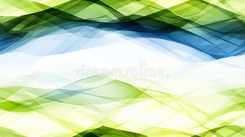 Abstract Green Blue Wave Background Design Stock Illustrations ...