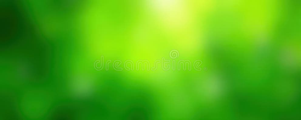 Abstract Green Blur, Soft Illumination, Tranquil Scene , Design ...