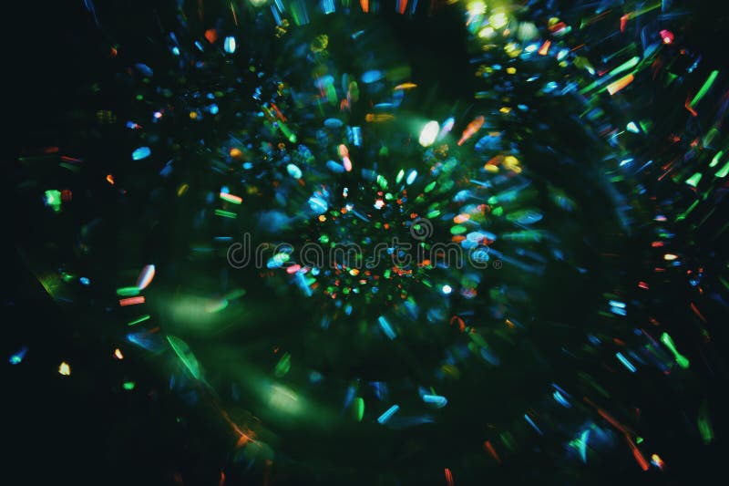 Abstract Green Blurred Gradient Light or Lens Flare Pattern Stock Photo ...