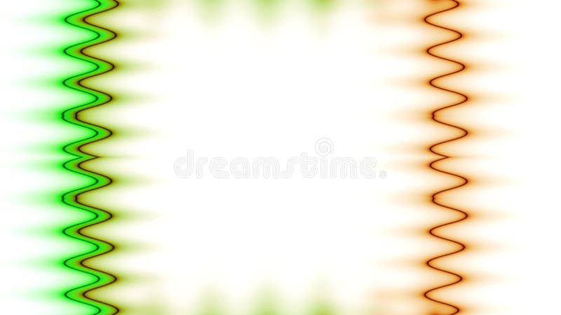Abstract Green and Brown Wavy Frame Stock Video - Video of waveform ...