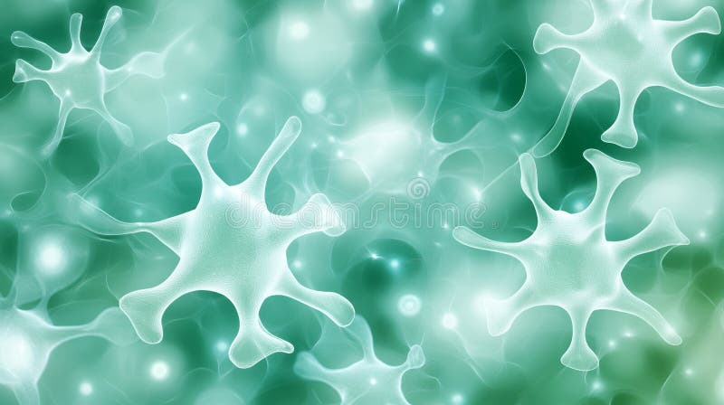 Abstract green cells stock illustration. Illustration of green - 349099071