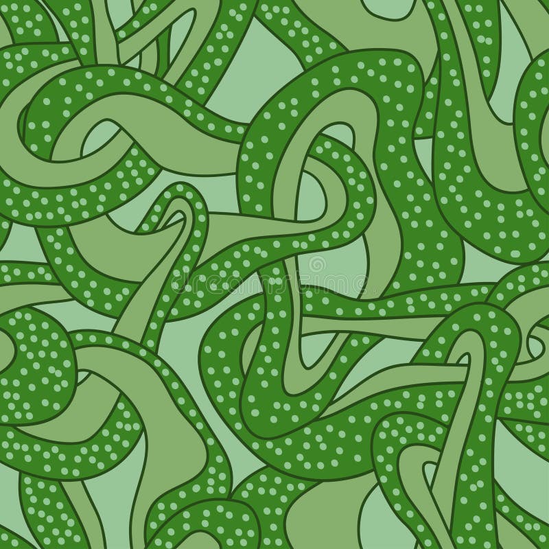 Abstract Green Chain Your Design Stock Illustration - Illustration of ...