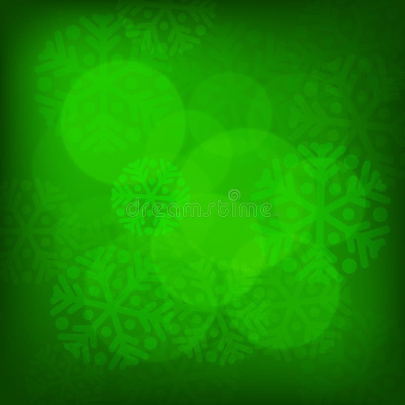 Abstract Green Christmas Background Stock Vector - Illustration of ...