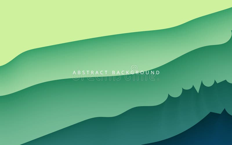 Abstract Green Color Diagonal Shadow and Light Modern Dimension ...